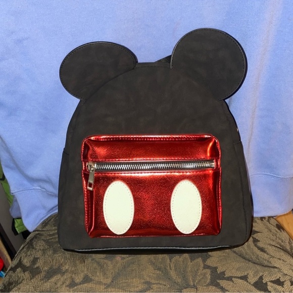 Loungefly | Bags | Rare Collectible Loungefly Mickey Mouse Backpack ...